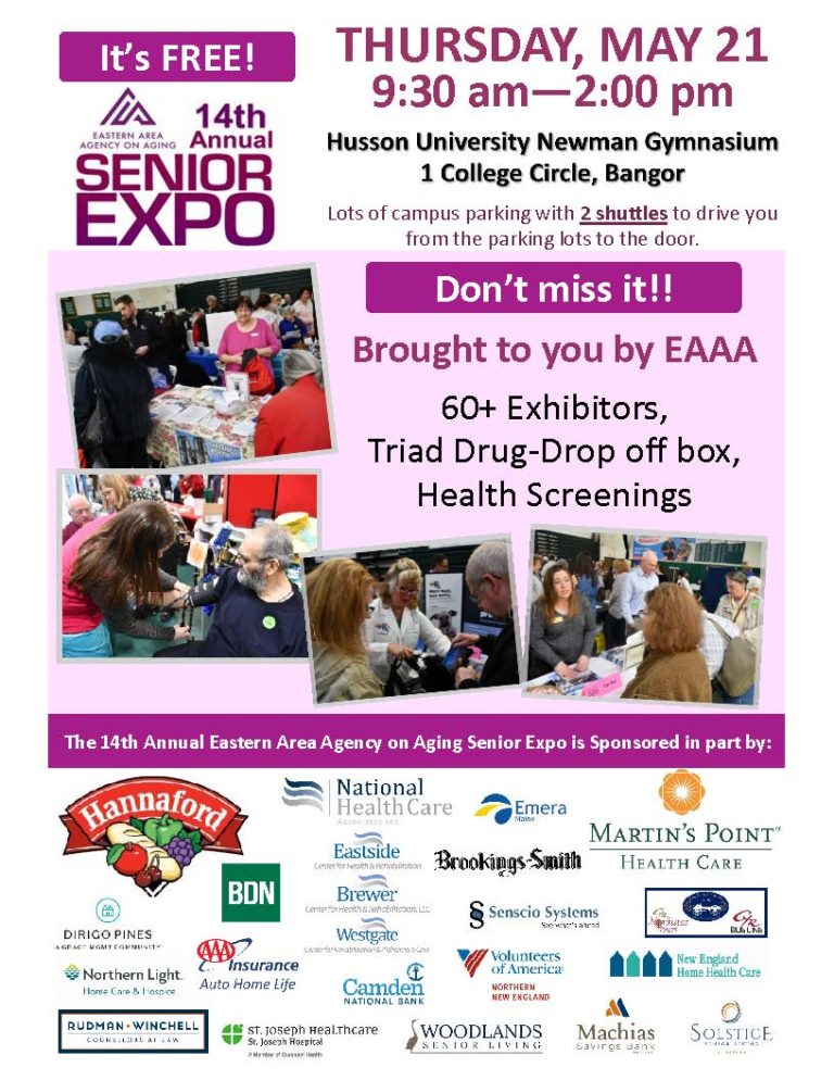 Senior Expo POSTER | Eastern Agency on Aging